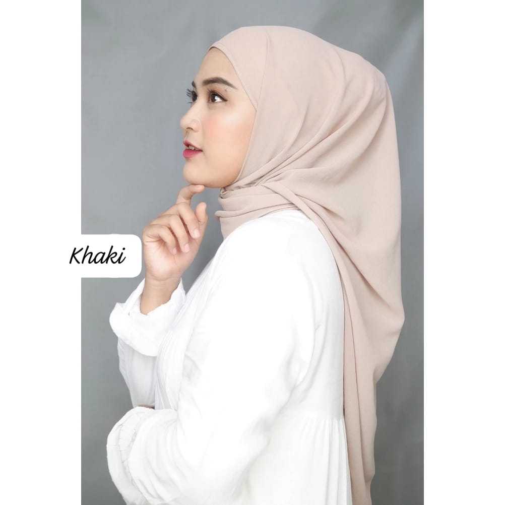Jual HIJAB PASHMINA CURVE INNER / JILBAB PASMINA OVAL PLUS INNER ...
