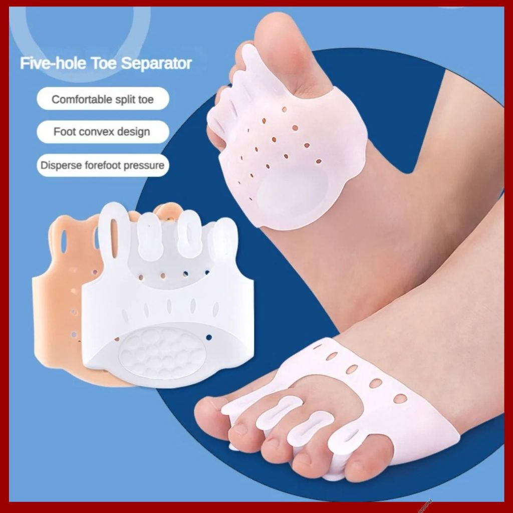 Jual Insole sepatu wanita pemisah jari kaki bunion dan hallx valgus ...