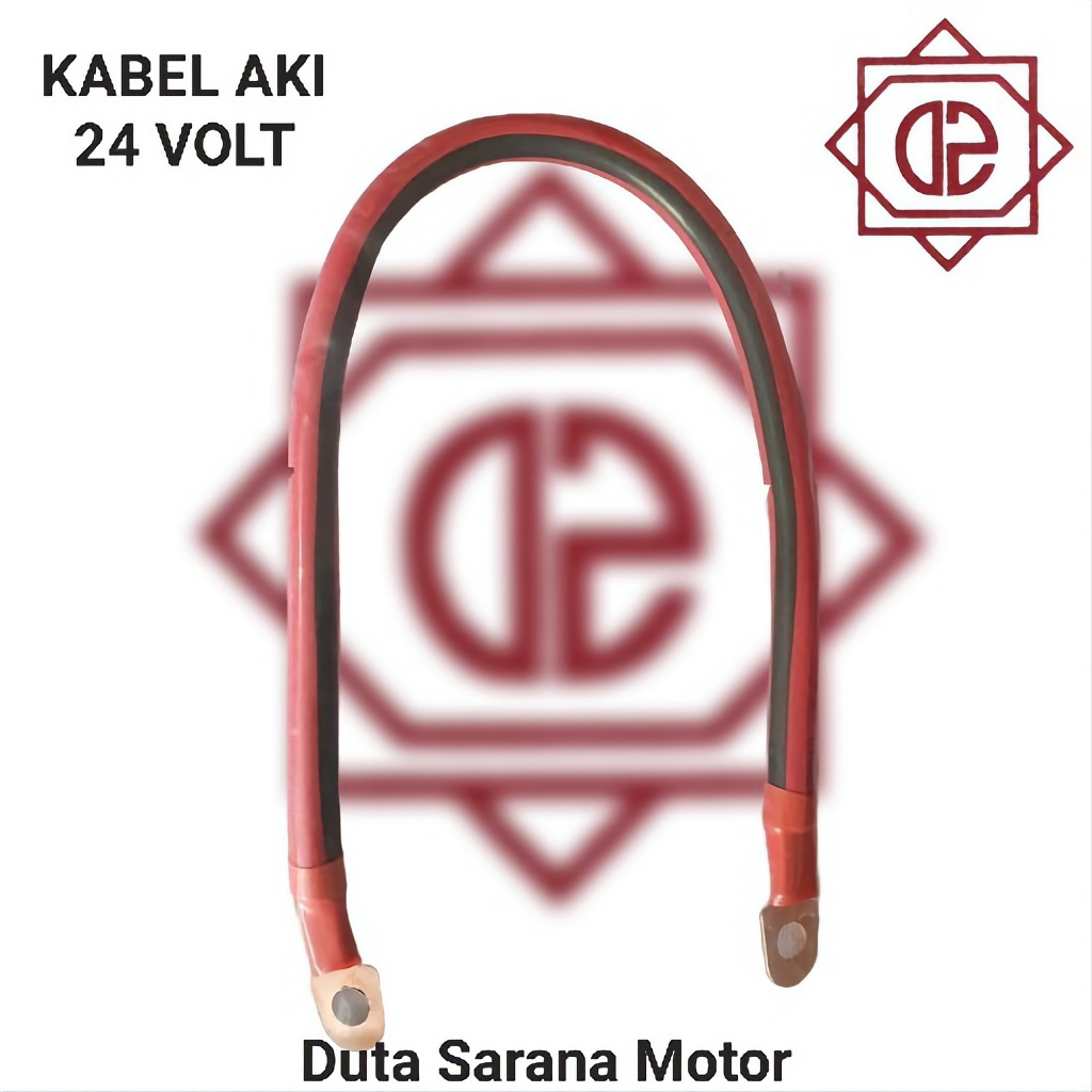 Jual Battery Cable Kabel Aki Universal 24 Volt 50 cm SBD | Shopee Indonesia