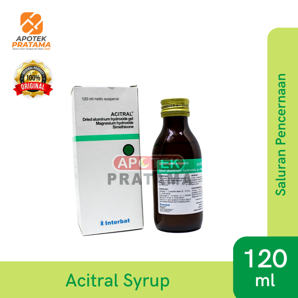 Jual ACITRAL SUSPENSI 120ML | Shopee Indonesia