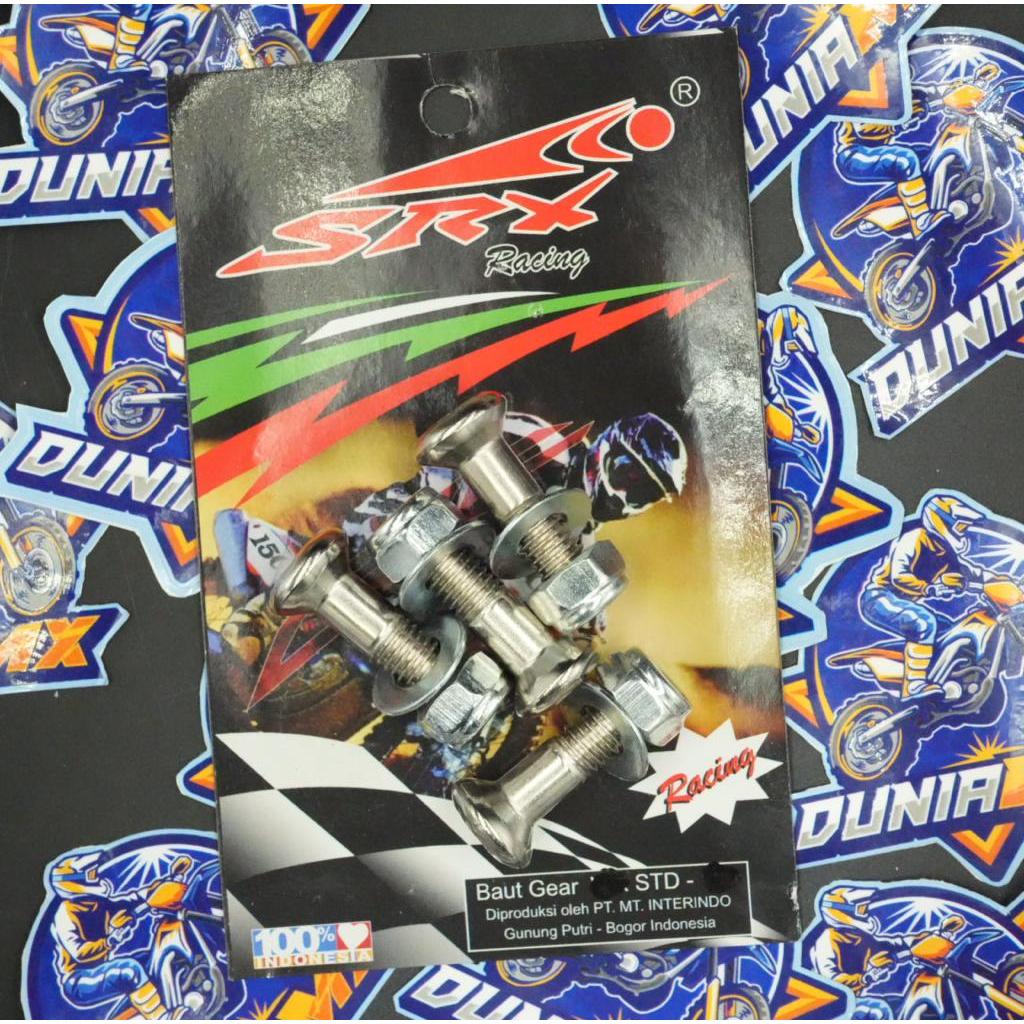 Jual Baut Gear Belakang KLX SRX VZM Racing | Shopee Indonesia