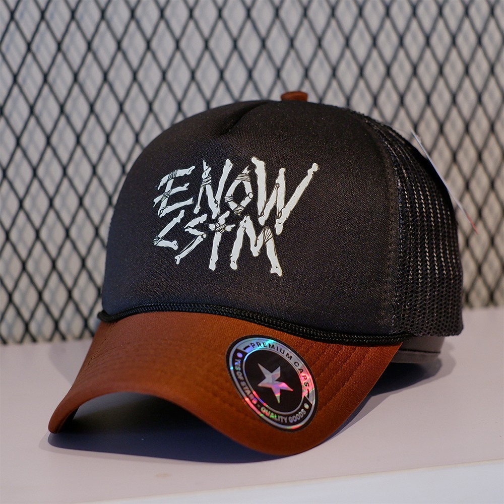 Jual ENOW Topi trucker / Jaring Premium / Bone | Shopee Indonesia