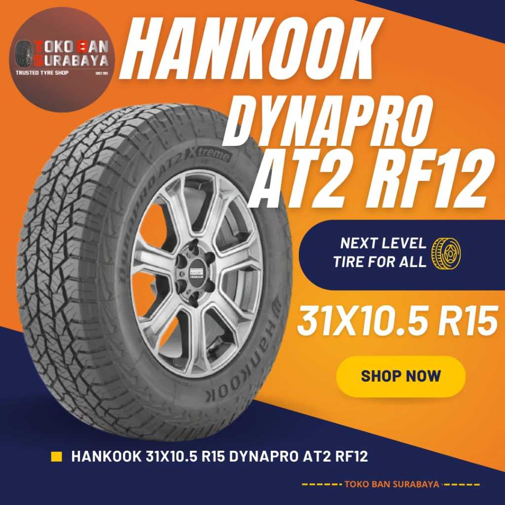 Jual Ban HANKOOK 31X10.5 R15 31X10.5R15 31/10.5/15 R15 R 15 DYNAPRO AT2 ...