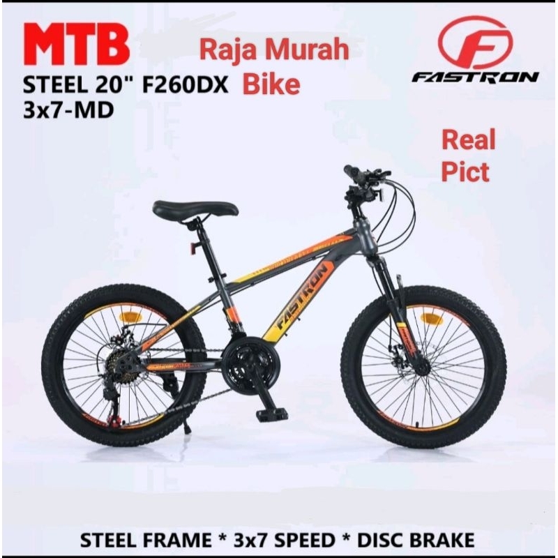Jual Sepeda Gunung MTB Fastron F260 DX 20 Inch Sepeda MTB 20 Inch ...