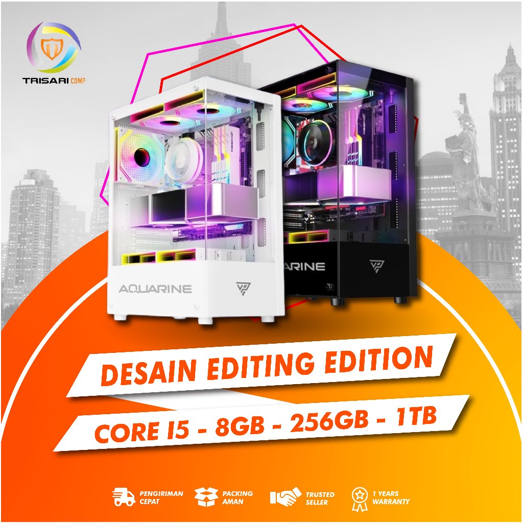 Jual PC RAKITAN CORE I5 3470 | RAM 8 GB | SSD 256 GB | HDD 1 TB UNTUK ...