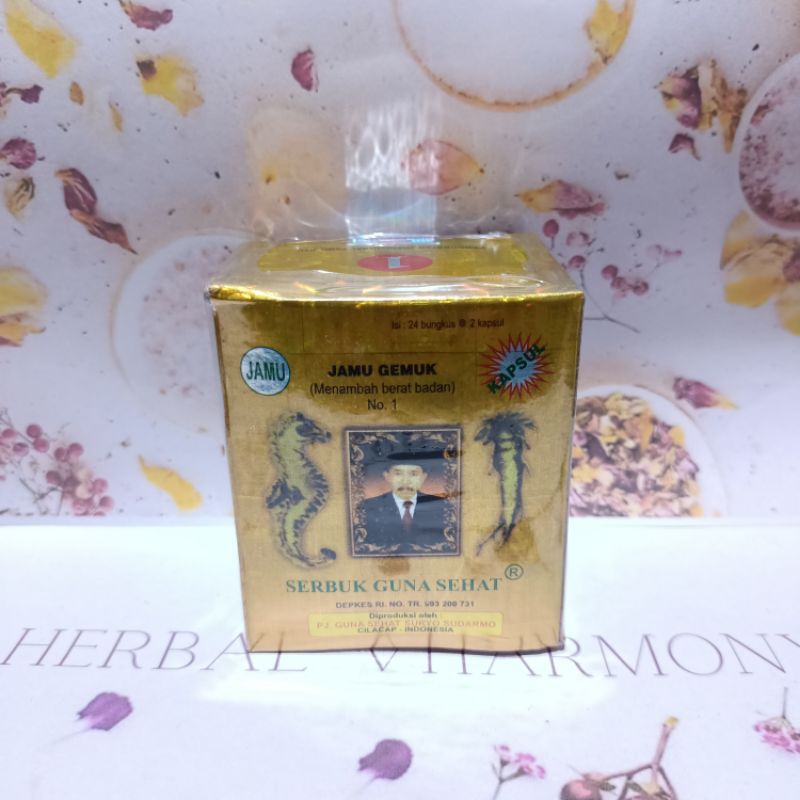 Jual Kapsul GS No 1 Jamu Gemuk Sehat No 1 Original Berkhasiat Jamu ...
