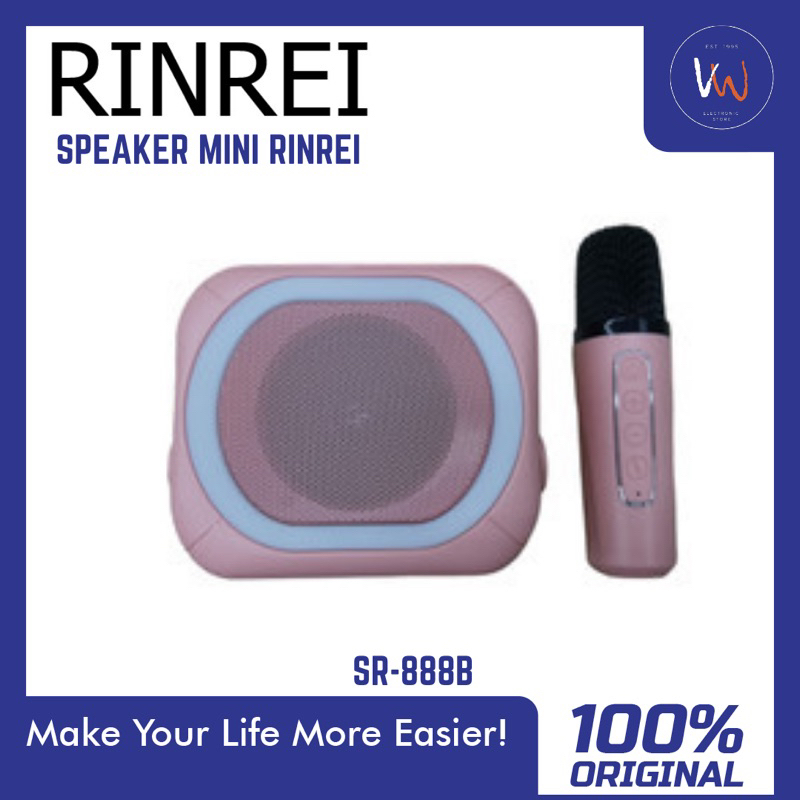 Jual Speaker Rinrei SR-888B / Speaker Mini | Shopee Indonesia