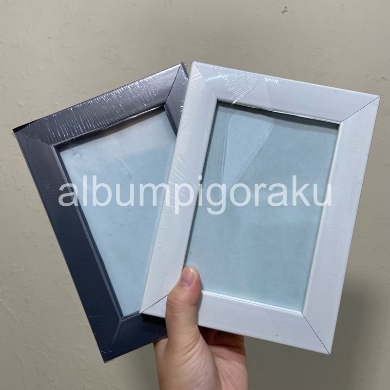 Jual Bingkai Foto Pigora Pigura Frame Fiber Minimalis 4R press 10x15cm ...