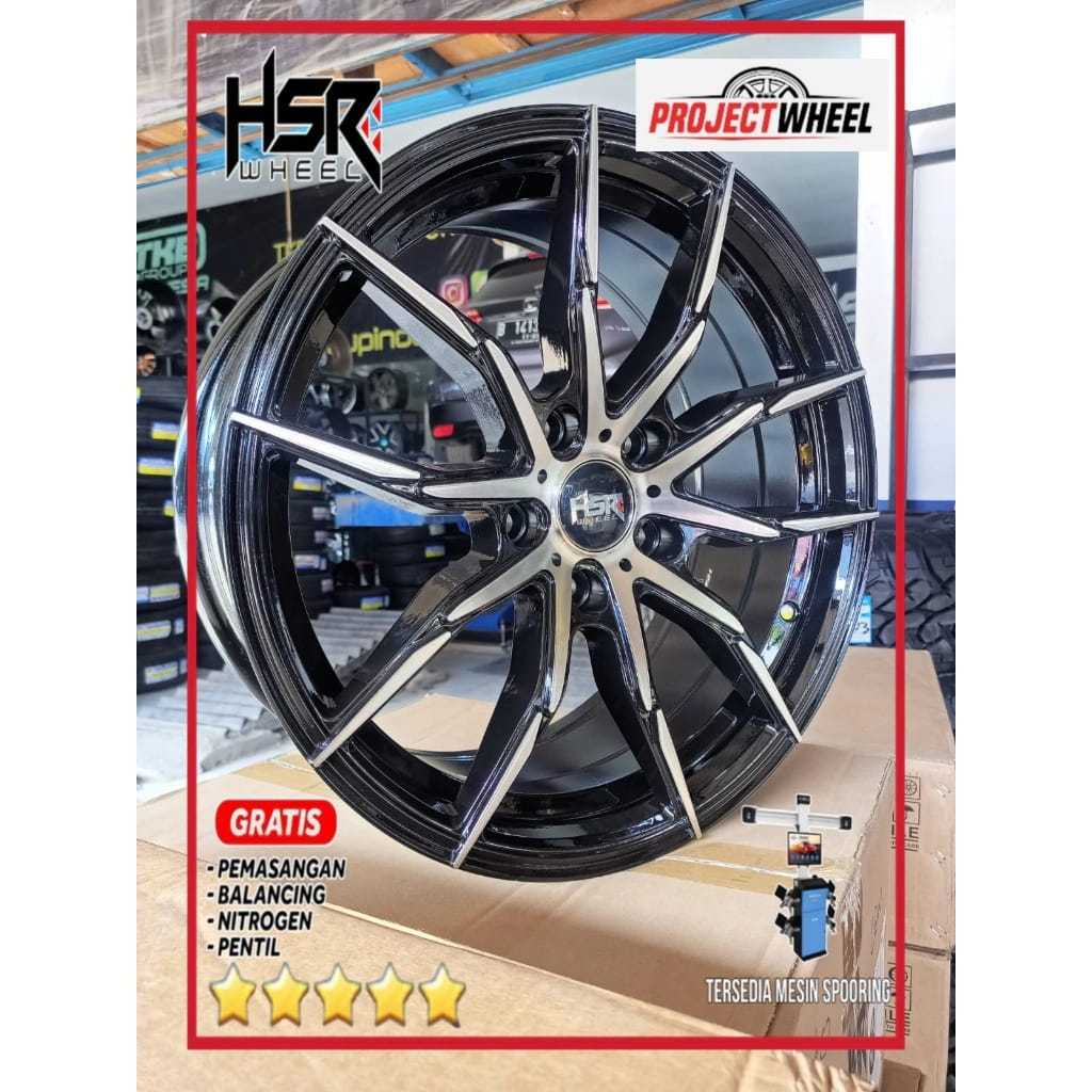 Jual Velg Pelek Racing HSR OENESU Ring 17 Hole 5x114,3 Untuk Mobil ...
