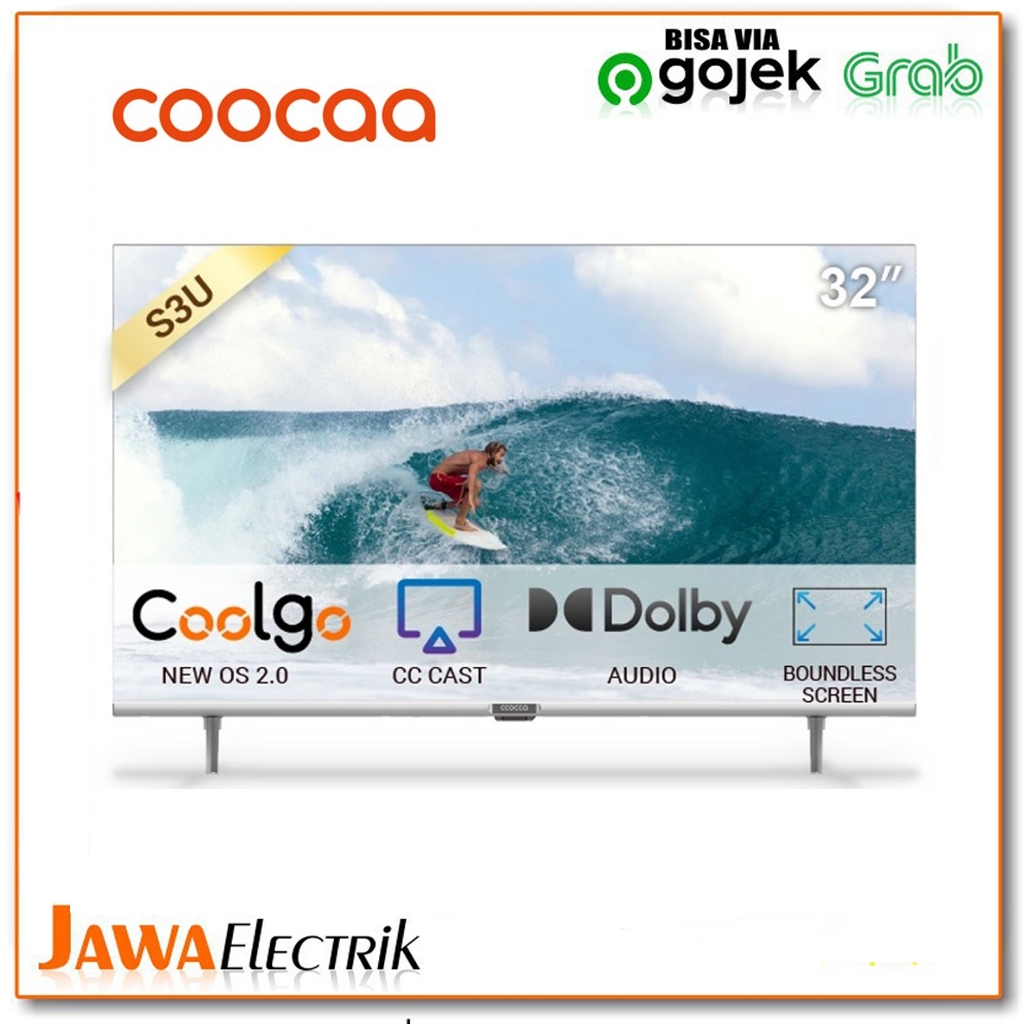 Jual Coocaa Led Smart Tv 32s3u/40S3U/43S3U Inch S3U SMART TV Digital ...