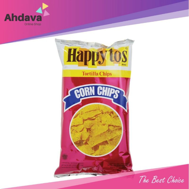 Jual Snack Happy Tos Corn Chips / Tortila Jagung 140 Gram | Shopee ...