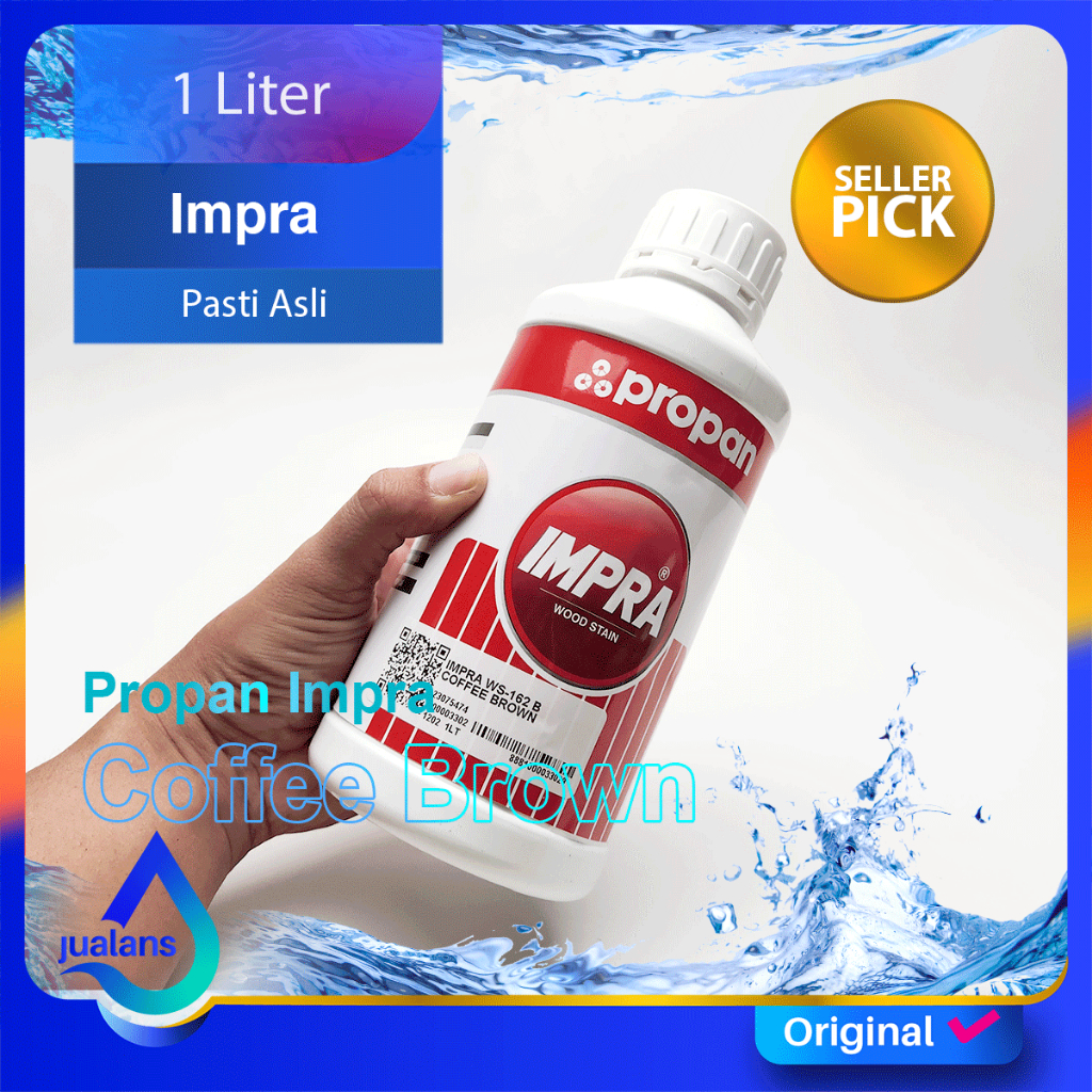 Jual PROPAN IMPRA WOODSTAIN WS 162 B 1 Liter Plitur | Shopee Indonesia