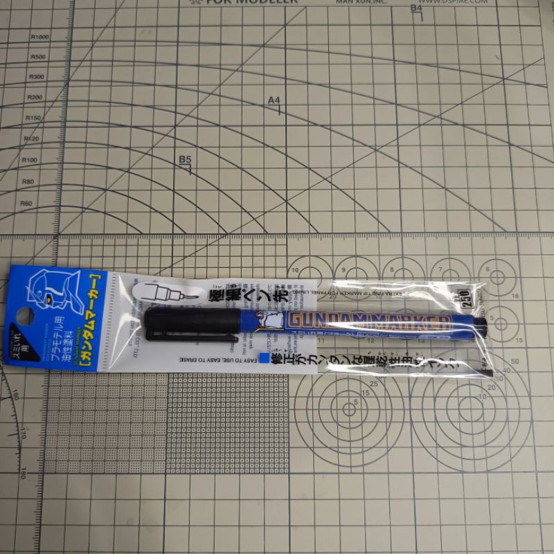 Jual GUNDAM MARKER EXTRA FINE TIP MARKER FOR PANEL LINE (BLACK) PANEL ...