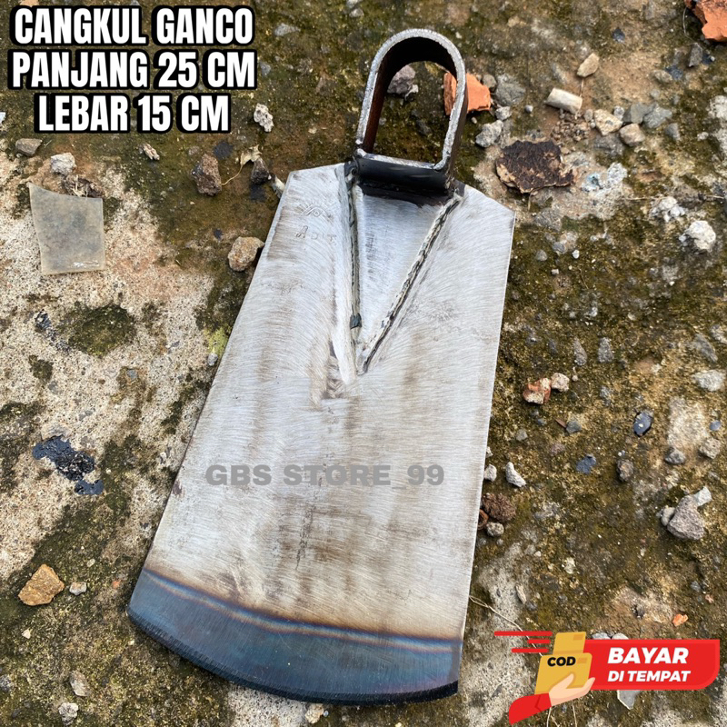 Jual Cangkul Ganco tanah bahan baja - Cangkul tanah anti lengket ...