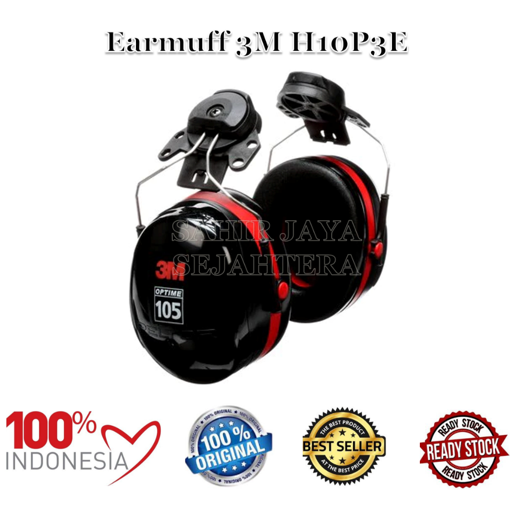 Jual Earmuff Safety 3M Peltor H10P3E Earmuff Helm 3M Peltor Original | Shopee Indonesia