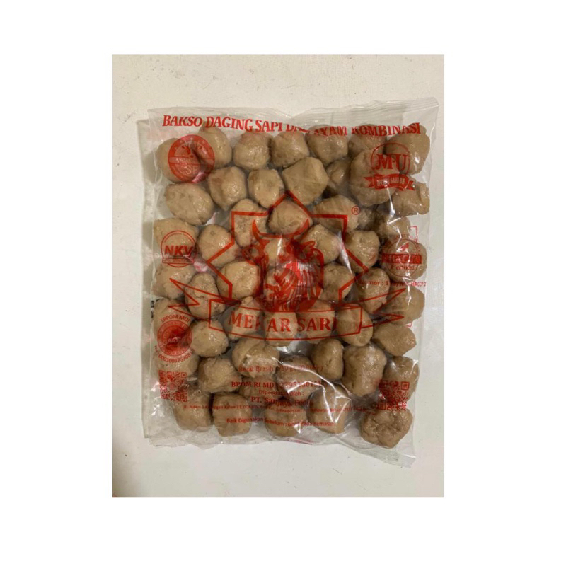 Jual BAKSO BAKAR MEKAR SARI ISI 50 750 GR | Shopee Indonesia