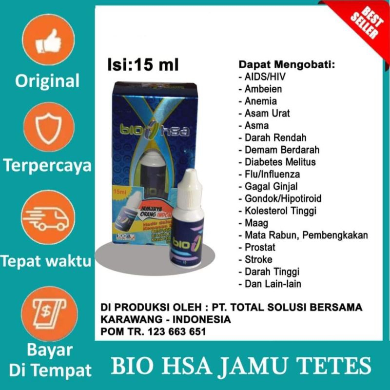 Jual BIO HSA 15 ml | Obat Tetes Bio HSA original | JAMU TETES BIO HSA ...