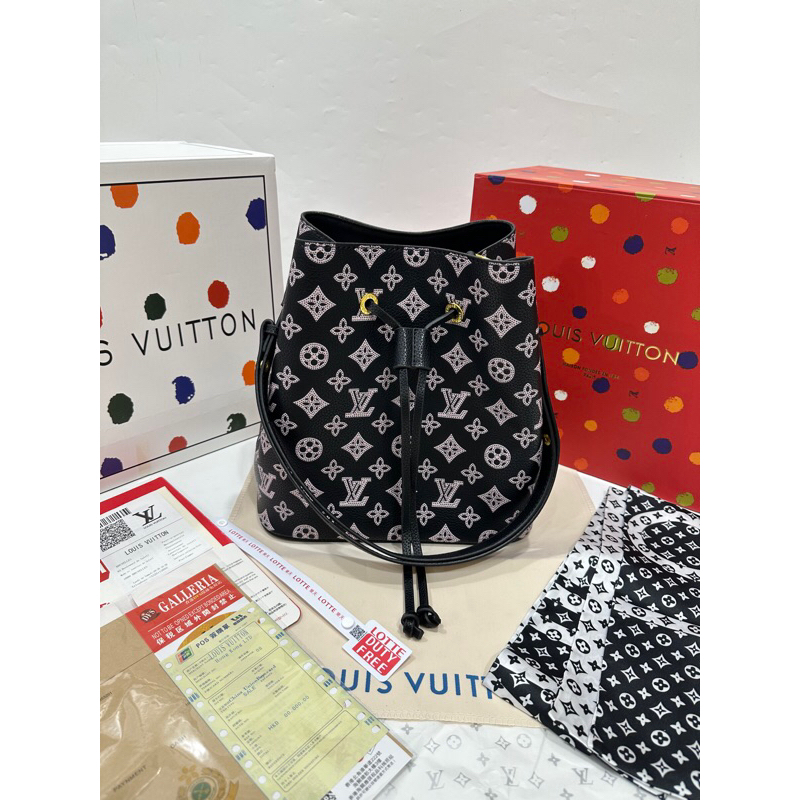 Jual TAS LV NEO NOE MONOGRAM BICOLOR MIRROR QUALITY DOUBLE BOX | Shopee ...