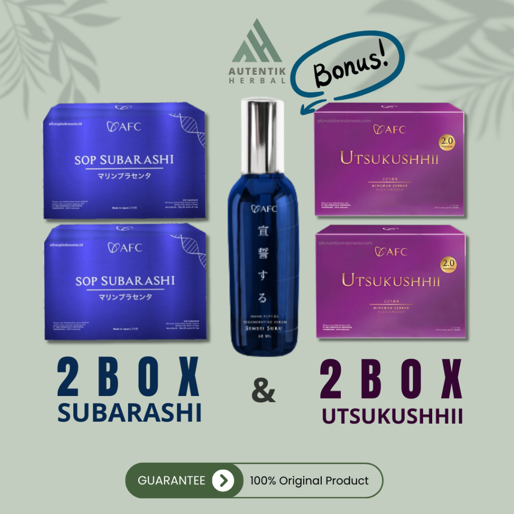 Jual PAKET HEMAT SOP SUBARASHI UTSUKUSHI GOLD SUBARASI UTSUKUSHHII GOLD ...