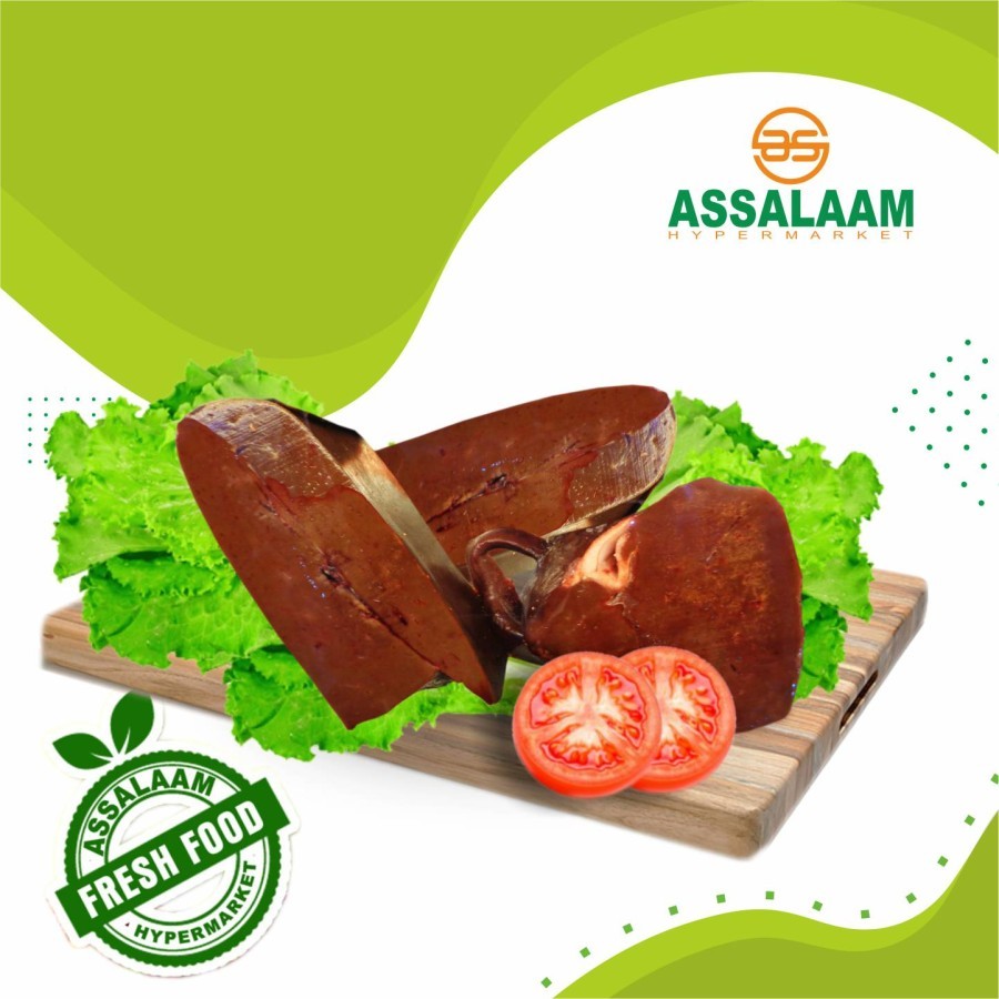 Jual HATI SAPI FRESH 500GR /PACK | Shopee Indonesia