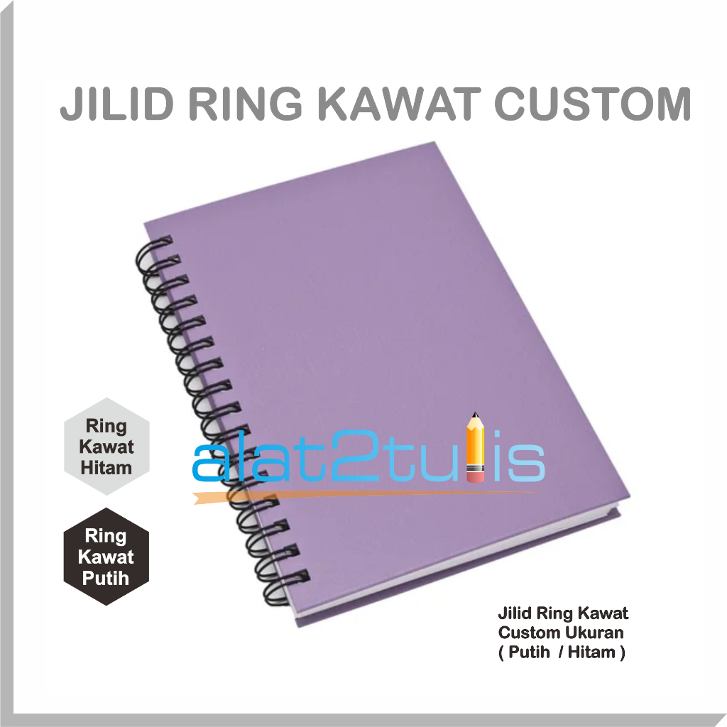 Jual Jilid Ring Kawat Custom Ukuran | Shopee Indonesia