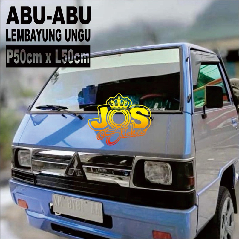 Jual skotlet ABU ABU LEMBAYUNG UNGU skotlet mobil sticker mobil harga ...