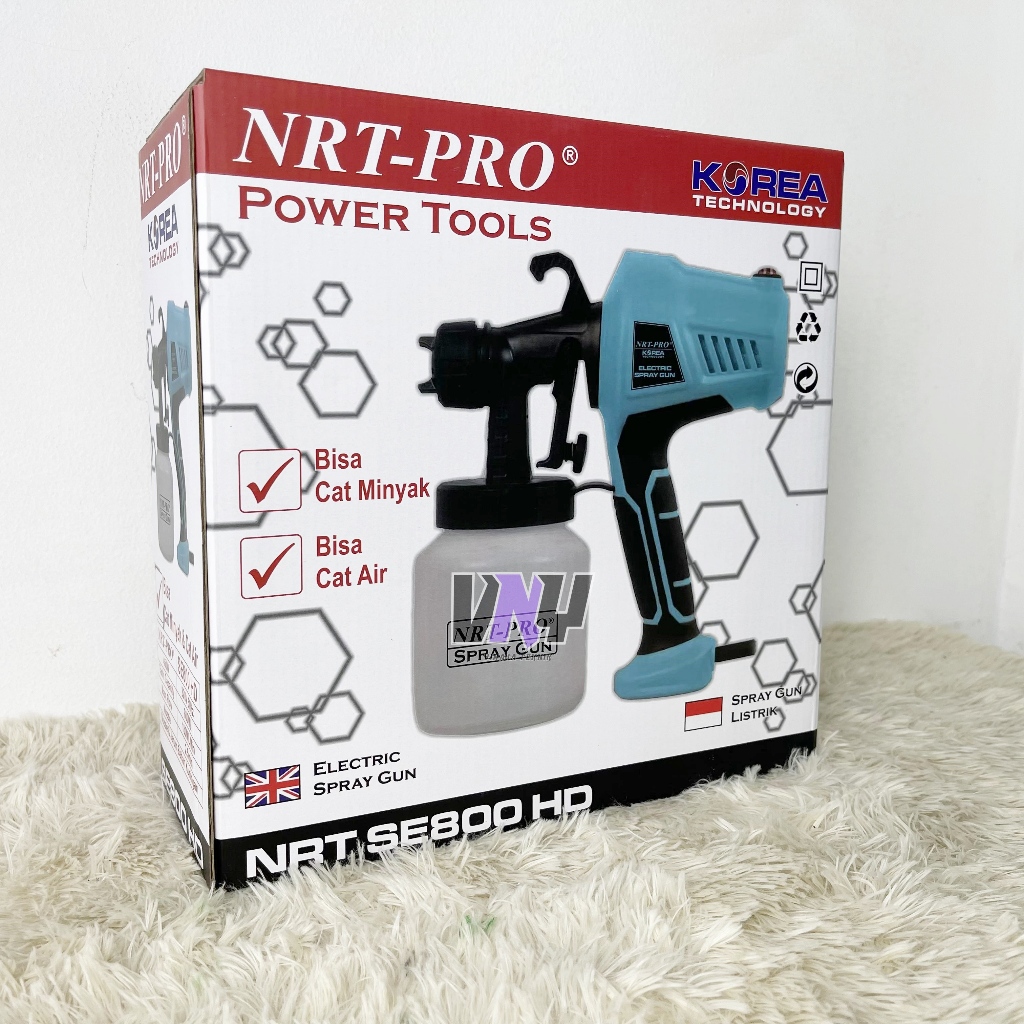 Jual Mesin Semprot Cat Listrik NRT PRO SE 800 HD Spray Gun | Shopee ...