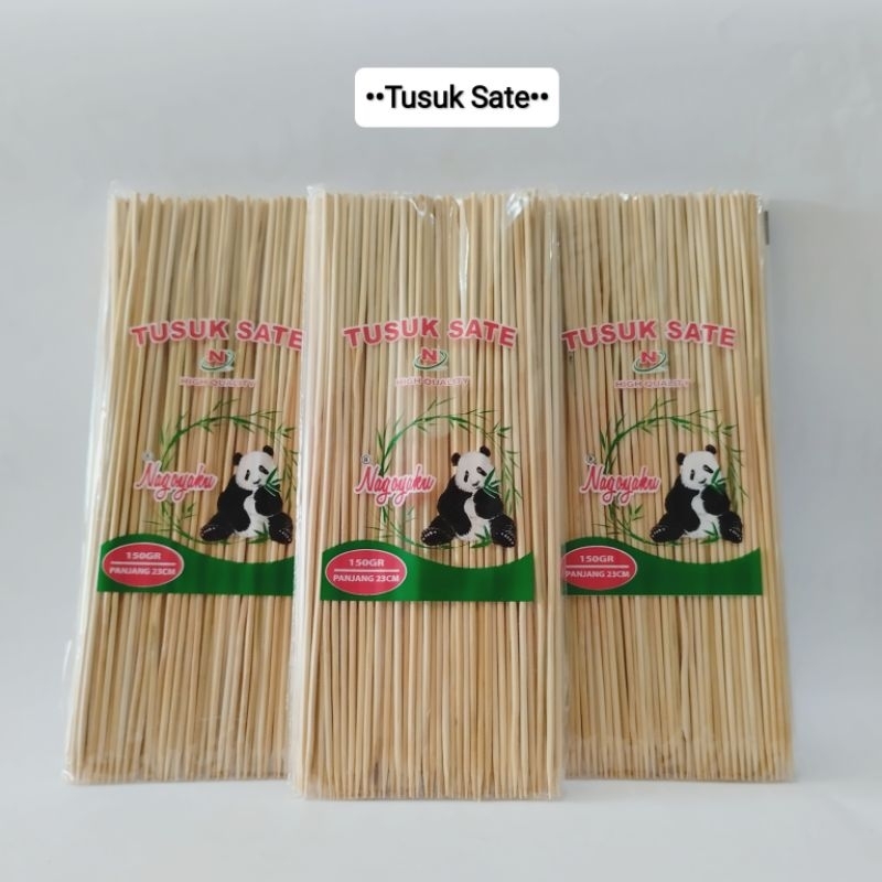 Jual Tusuk sate bambu cap Nagoyaku/ tusuk lidi buket/ tusuk lidi ...