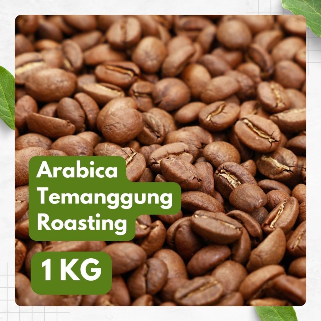 Jual Kopi Arabica Temanggung Roasting 1KG Medium to dark | Shopee Indonesia