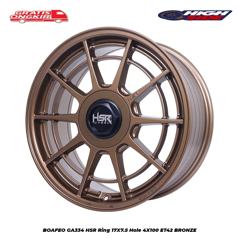 Jual Velg Hsr Boafeo R17 Untuk Mobil Honda Jazz Rs | Shopee Indonesia
