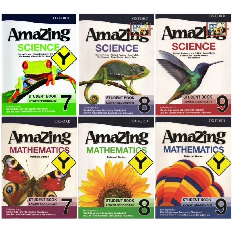 Jual Oxford Amazing Science / Amazing Mathematics Student Lower ...