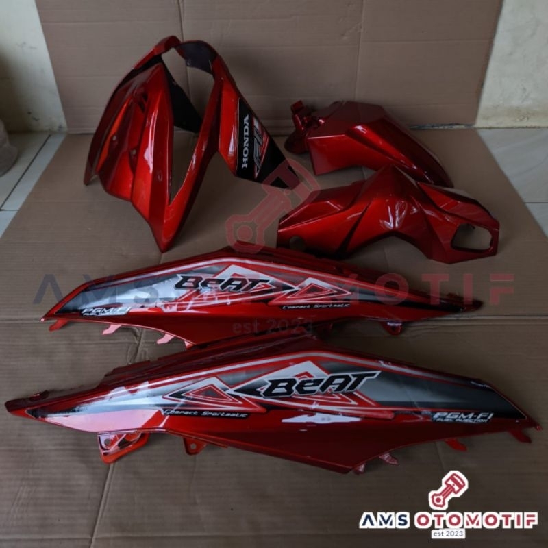 Jual HARGA SATUAN COVER BODY HALUS HONDA BEAT FI TAHUN 2013 - 2015 ...