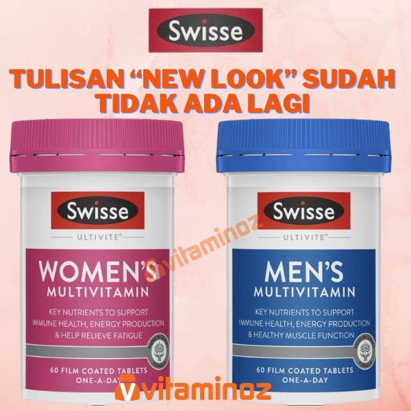 Jual Swisse Women's Women Men's Men Ultivite Multivitamin - 60 Tablet | Shopee Indonesia