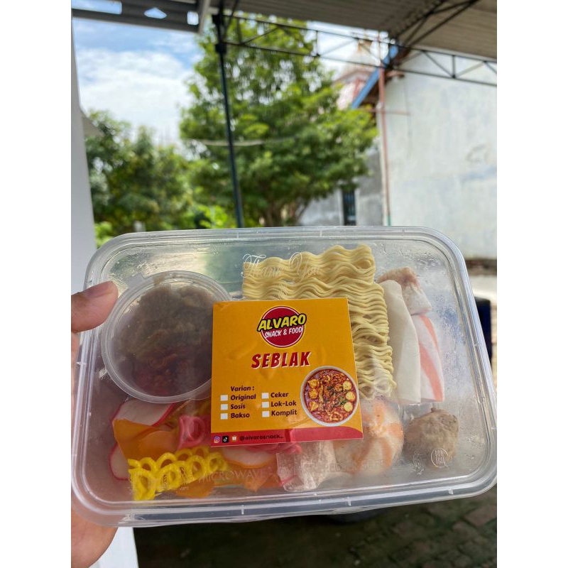 Jual SEBLAK FROZEN SEAFOOD BAKSO SOSIS by Alvaro Snack | Shopee Indonesia