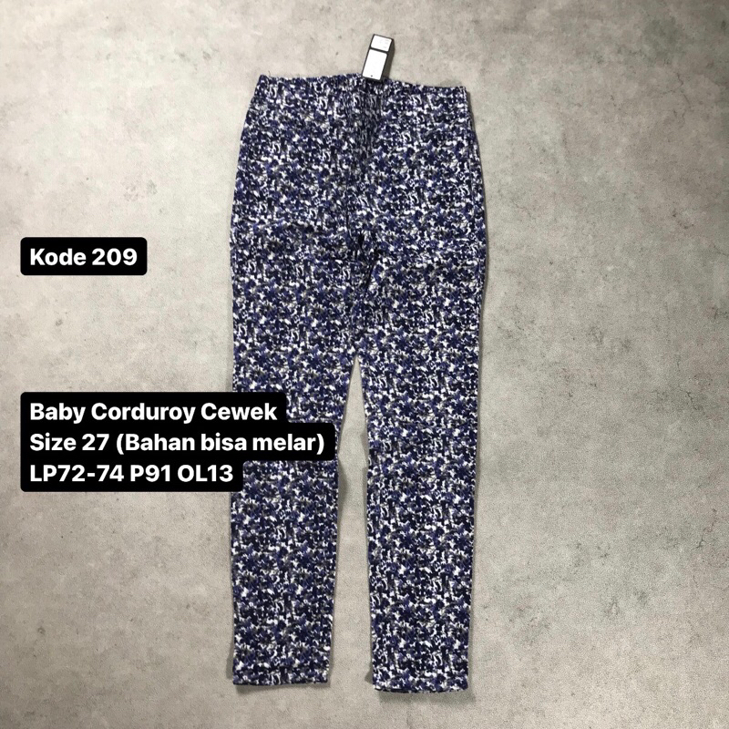 Jual Celana Corduroy - Cargo - Legging Basic Size 25-31 Cowok Cewek ...