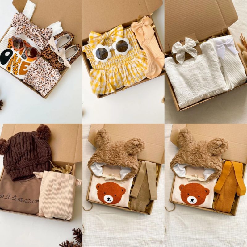 Jual Petite Mima - Baby Gift Box | Gift Set | Hampers Nowborn | Kado Lahiran | Newborn Gift Set ...