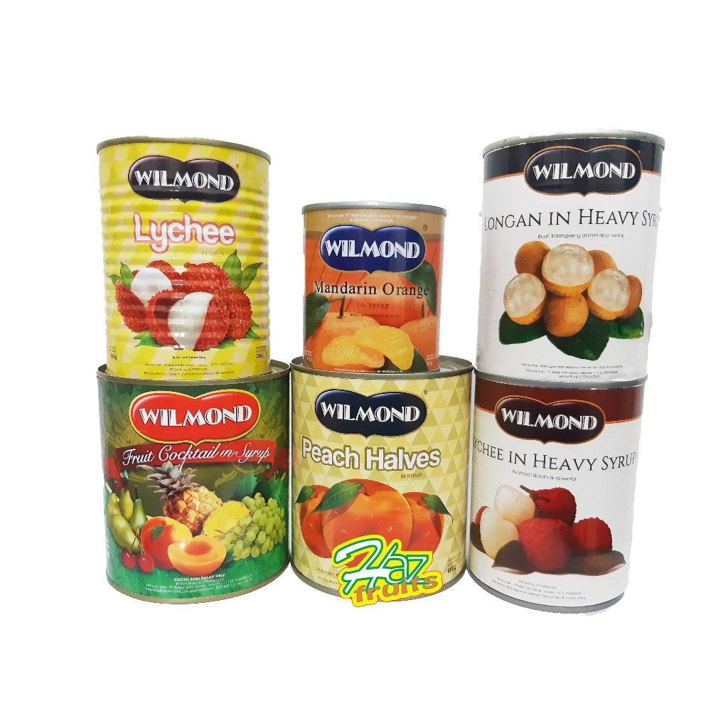 Jual Wilmond Buah Kaleng | Wilmond Fruits Series | Shopee Indonesia