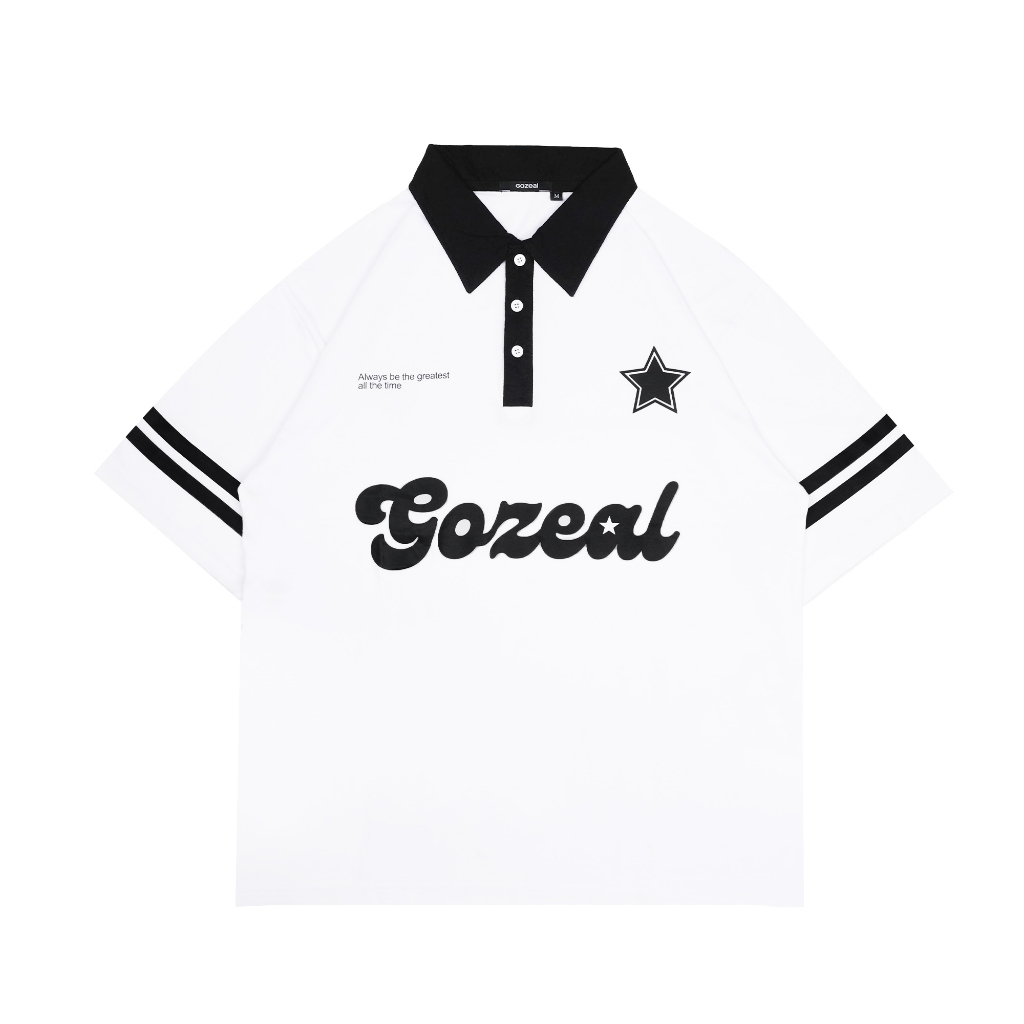 Jual Gozeal | T-Shirt Polo Oversized | Always | Shopee Indonesia