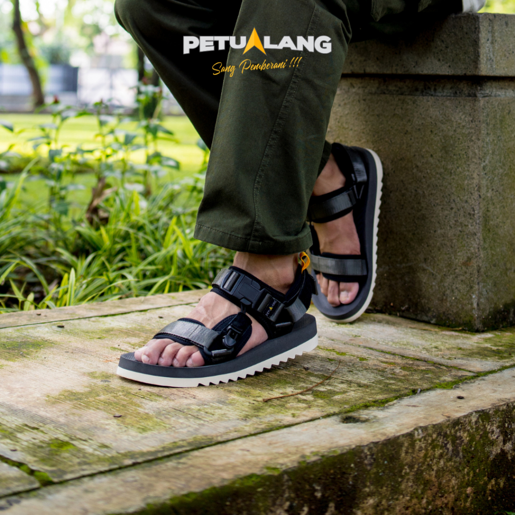 Jual Petualang Secundo Pygmy Grey - Sandal Gunung/Hiking Slide Pria ...