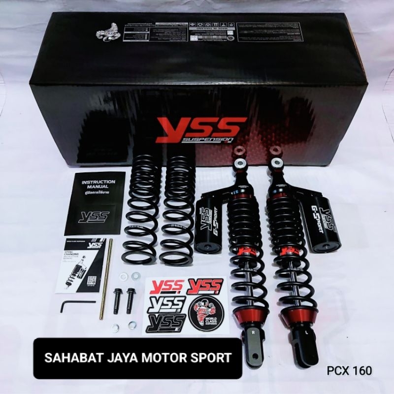 Jual Shock Tabung YSS G-SPORT Rebound PCX 160 365MM | Shopee Indonesia