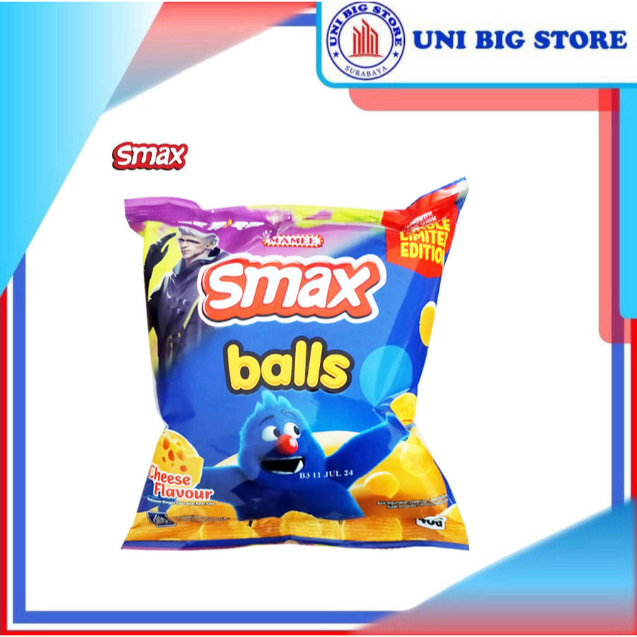 Jual Mamee SMAX Ball Cheese Balls Snack 40 gr Bag Bola Keju | Shopee ...