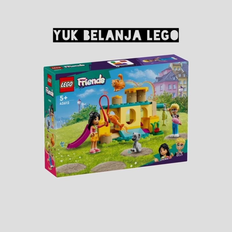 Jual LEGO Friends 42612 Cat Playground Adventure (87 Pieces) | Shopee ...