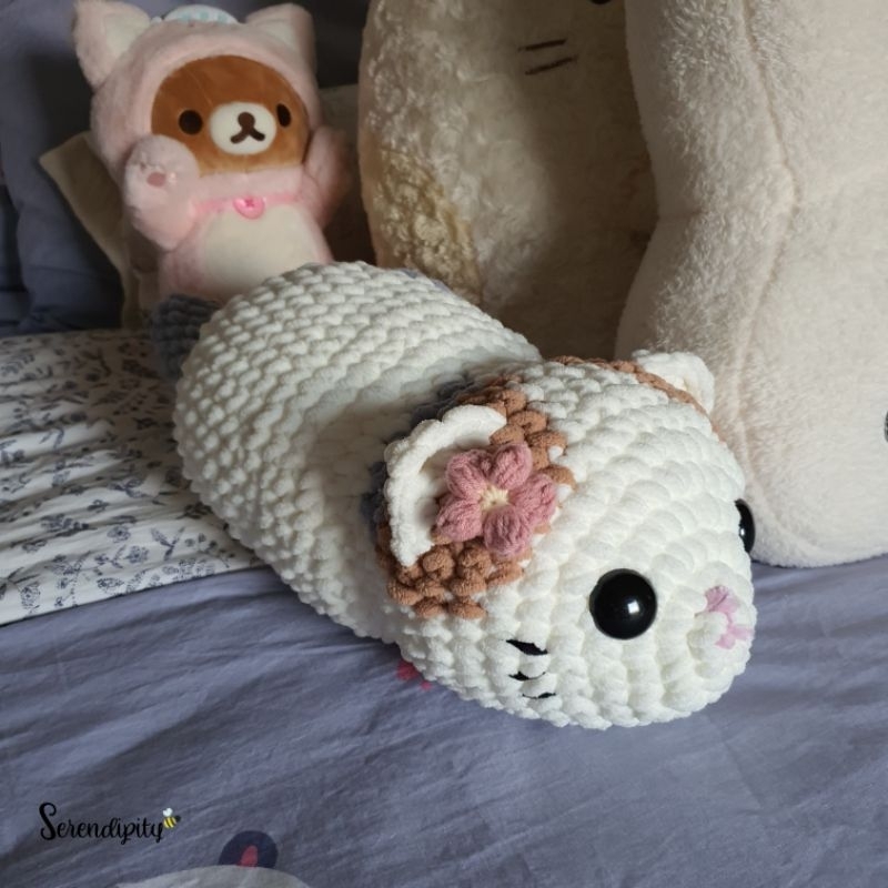 Jual Cat plush crochet / amigurumi cat / crochet kitten / boneka kucing ...