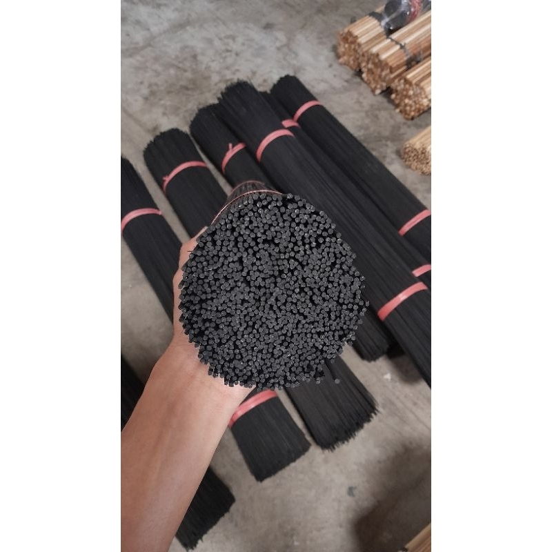 Jual Ruji Hitam 1,8mm Panjang 60cm 1 ikat lidi bambu | Shopee Indonesia