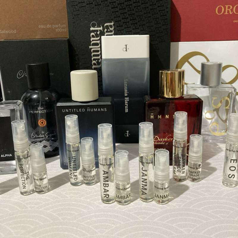 Jual Botol Parfum Kosong HMNS + Box + Warranty Card | Shopee Indonesia