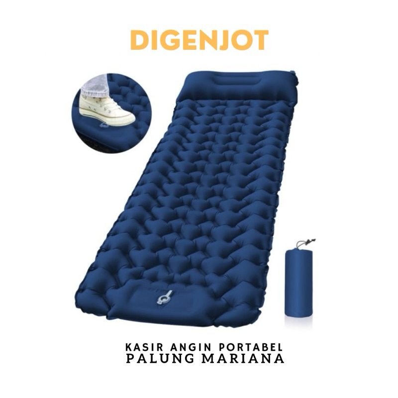 Jual kasur angin / matras anging / kasur camping ultralight / kasur ...