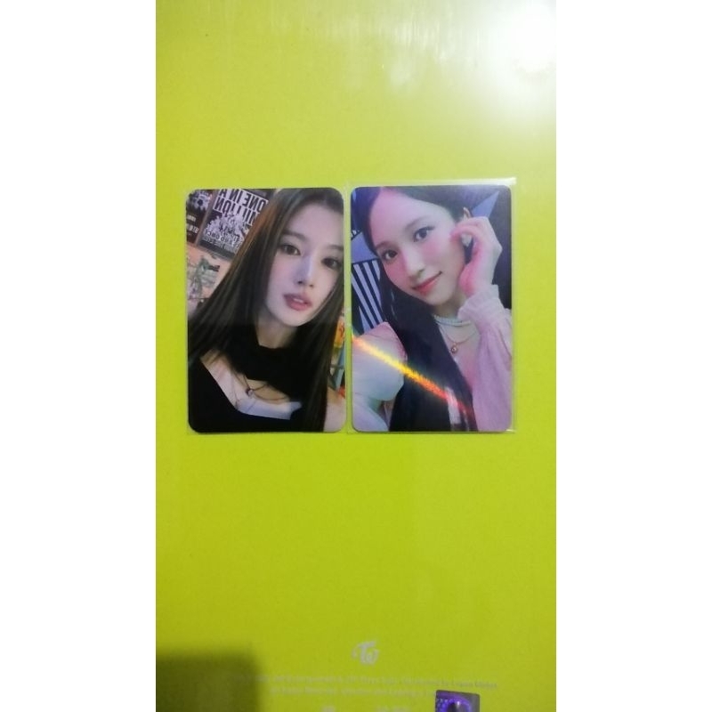 Jual TWICE Sana Mina Ready To Be Between 1&2 RTB JYPShop Withmuu Photocard official | Shopee ...