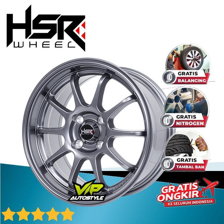 Jual PELEK MOBIL RACING VELG MODIFIKASI RING 15 HSR YOKOTE PCD 4X100 UNTUK BRIO CALYA SIGRA ...