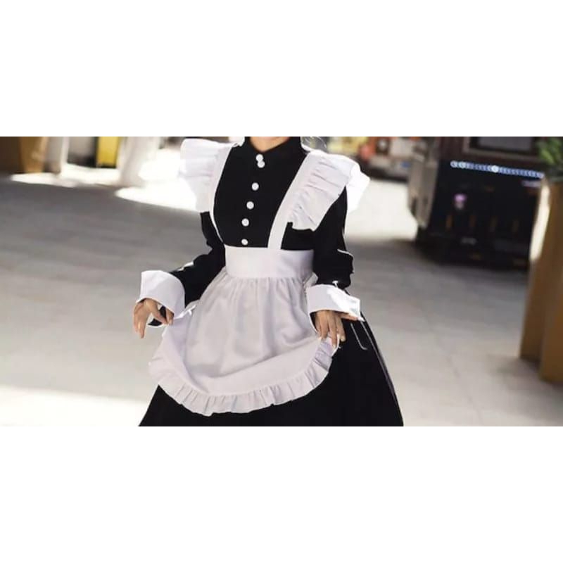 Jual HANYA APRON SAJA (MAID PENDEK) | Shopee Indonesia
