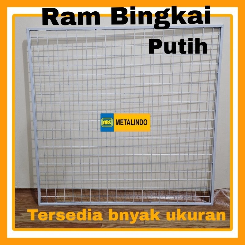 Jual Jaring Ram bingkai besi tebal kawat ram display wiremesh kawat ...